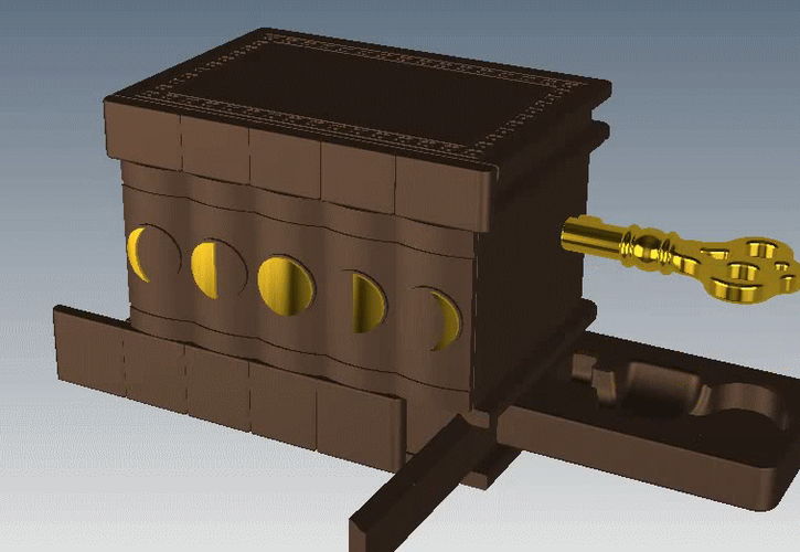 3D Printed Secret Box by MoMansour789 | Pinshape