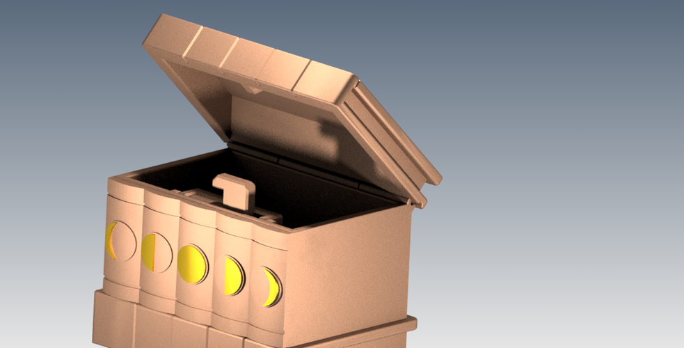 3D Printed Secret Box by MoMansour789 | Pinshape