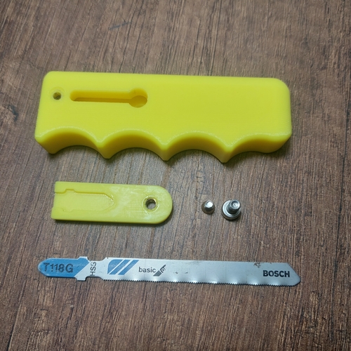 3D Printed Jig Saw Handle by 3dmakercad | Pinshape