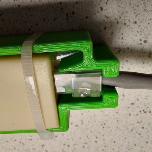 3D Printed Secure RJ45 female-to-female connector by 3dmakercad | Pinshape