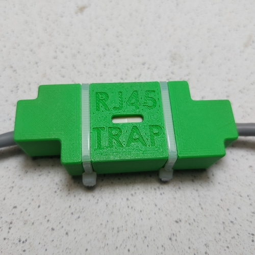 3D Printed Secure RJ45 female-to-female connector by 3dmakercad | Pinshape