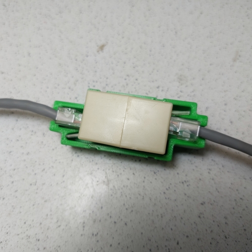 3D Printed Secure RJ45 female-to-female connector by 3dmakercad | Pinshape