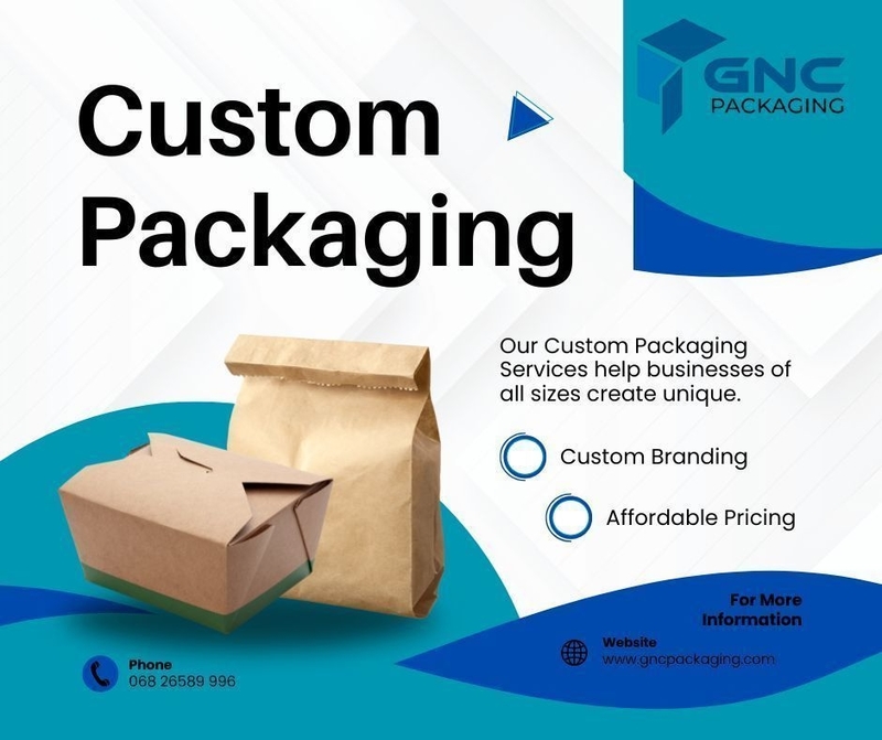 Eco-Friendly Custom Kraft Boxes by GNC Packaging USA - Pinshape