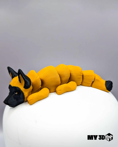 3D Printed Flexi Dogs Keychain Bundle STL 3D Print Model by Neext STL ...