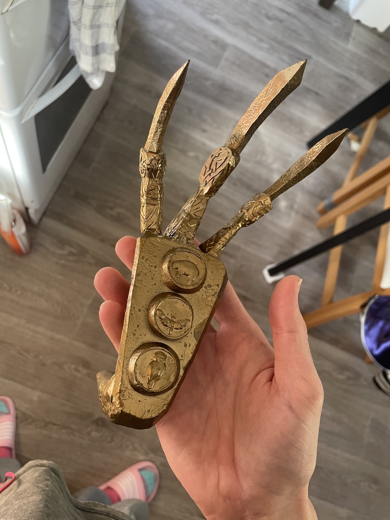 Skyrim Gold Dragon Claw - Pinshape