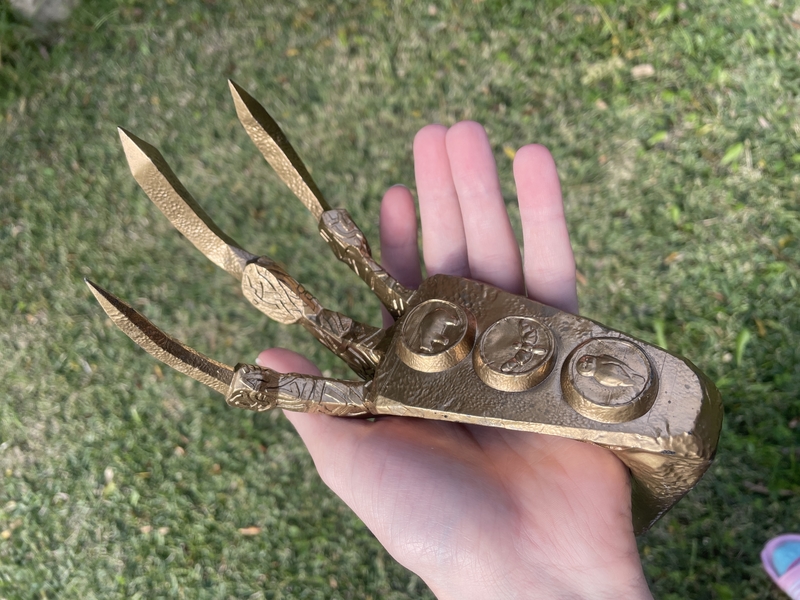 Skyrim Gold Dragon Claw - Pinshape