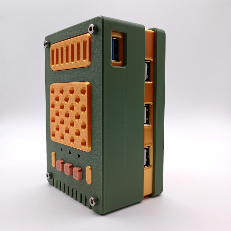 Retro Enclosure for MiSTer PI (Multi-Styles) - Pinshape