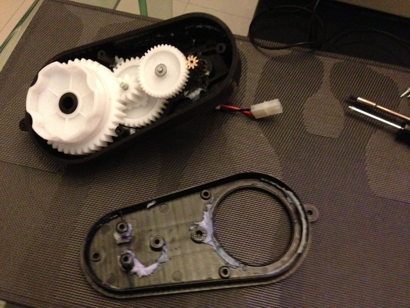 PowerWheels gearbox. - Pinshape