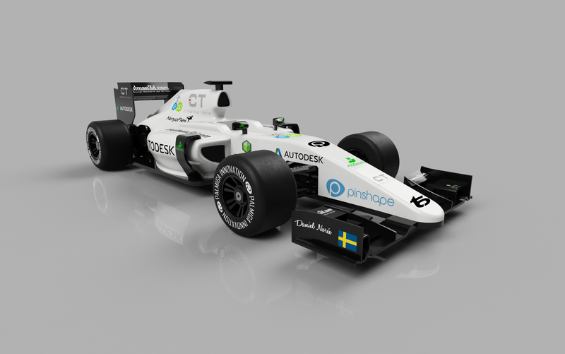 OpenR/C Formula 1 car - Pinshape