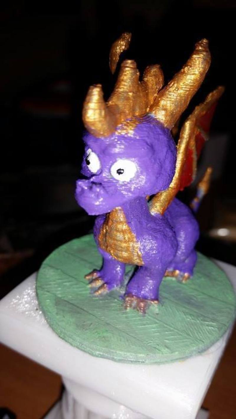 Spyro Action Figure Collector Statue - Pinshape