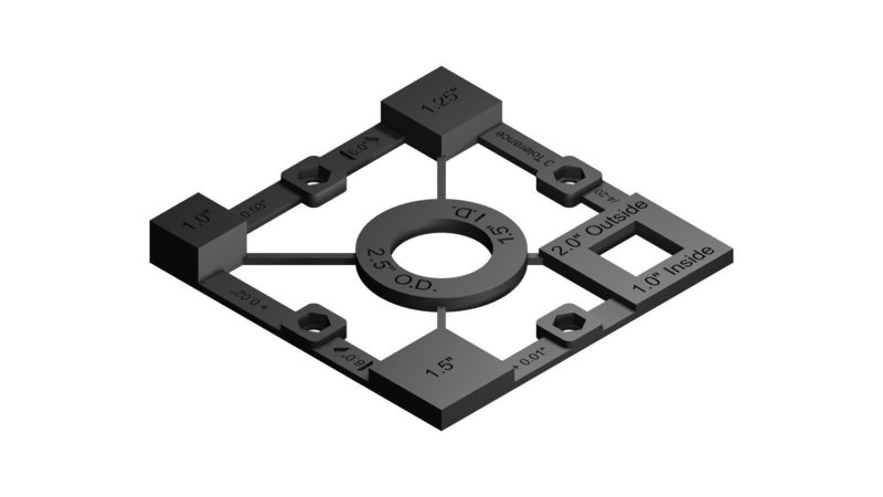 Printer Tolerance Test 01 - Pinshape