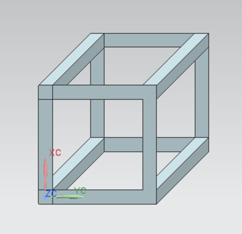 Hypercube / 4th dimesion / Tesseract - Pinshape