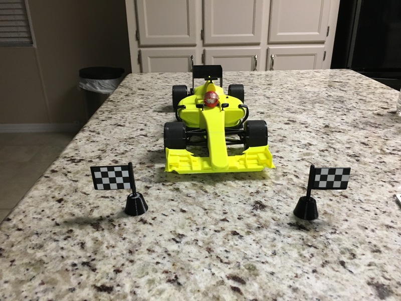Checkered Flag - Pinshape