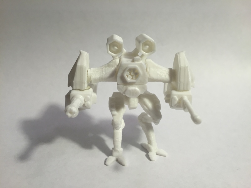 Robot Minifigure Trio - Pinshape