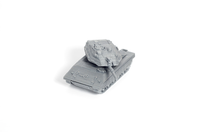 Merkava Tank Simple Model Kit - Pinshape