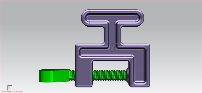 G clamp hook - Pinshape