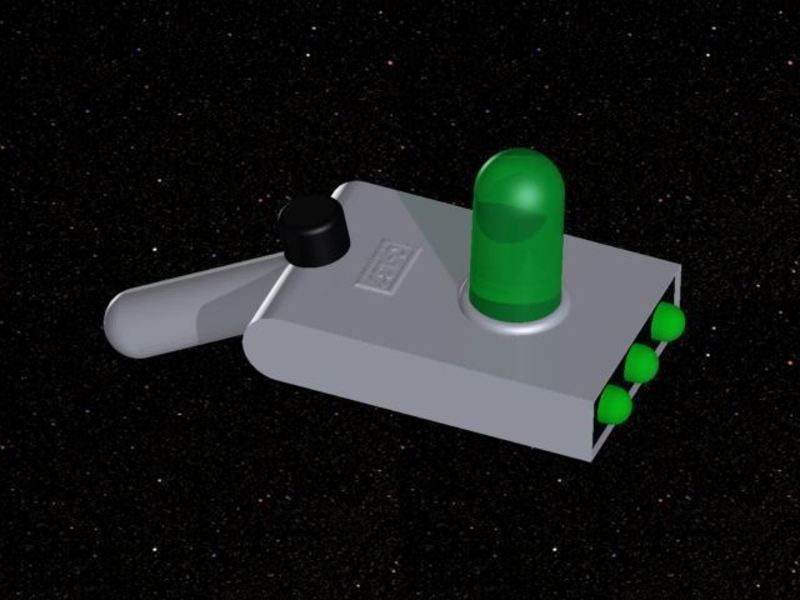 Rick's Portal Gun - Rick & Morty - Pinshape