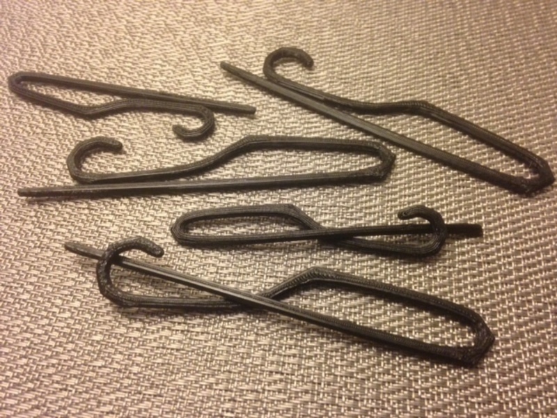 Customizable Power Hair Clip - Pinshape