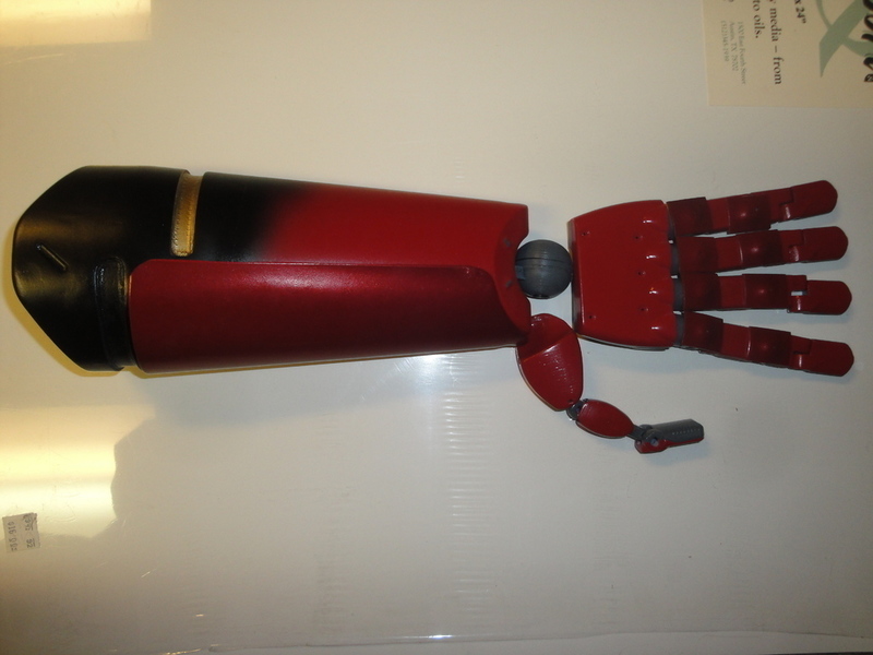 Snake's Prosthetic Arm from MGSV - Pinshape