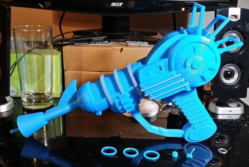 Ray Gun from Black Ops UNDER RECONSTRUCTION - Pinshape