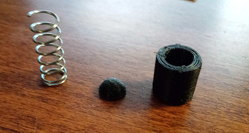 Filter wheel - 5 positions (for 1.25 inch filters) - Pinshape