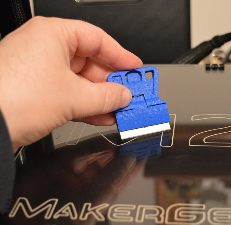 Mini Razor Blade Scraper - Pinshape