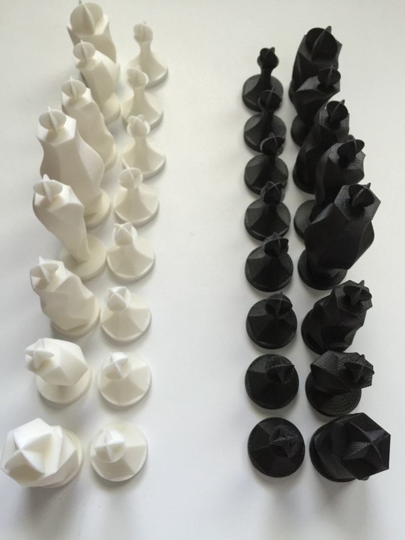 Spiraling hexagon chess set - Pinshape