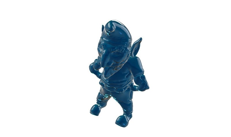 Angry Dwarf - Pinshape