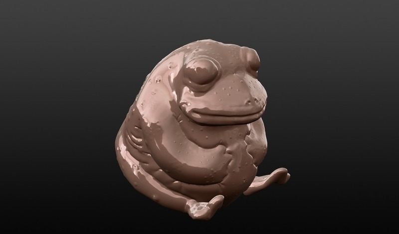 FAT FROG - Pinshape