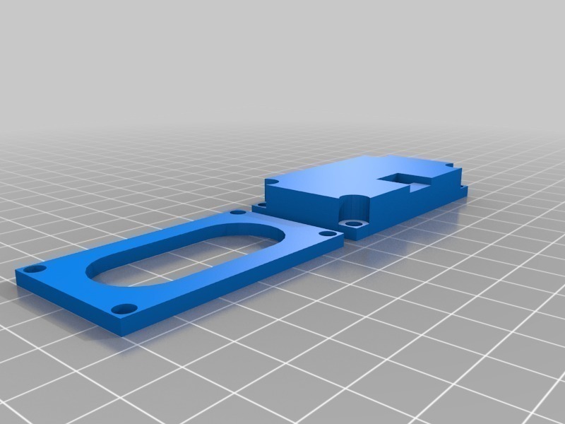 Ultrasonic sensor case - Pinshape