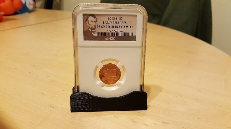 slab coin display stand - Pinshape