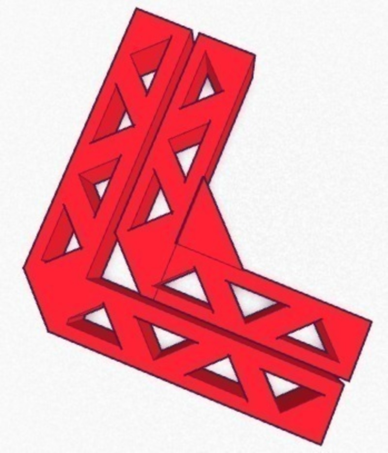 Corner Clamp Braces/Brackets for Woodworking - Pinshape