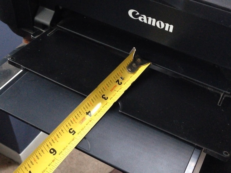 Extended Paper Tray for Canon MG3520 printer - Pinshape