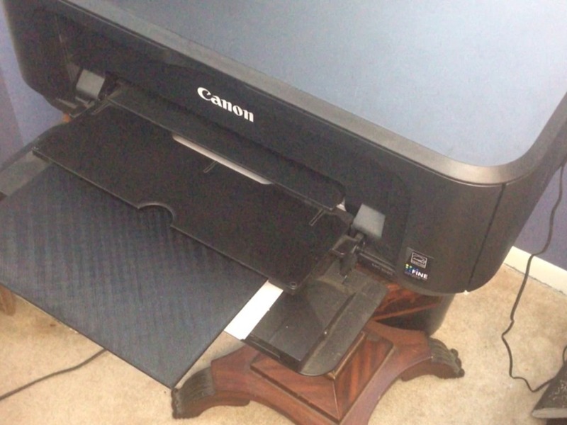 Extended Paper Tray for Canon MG3520 printer - Pinshape