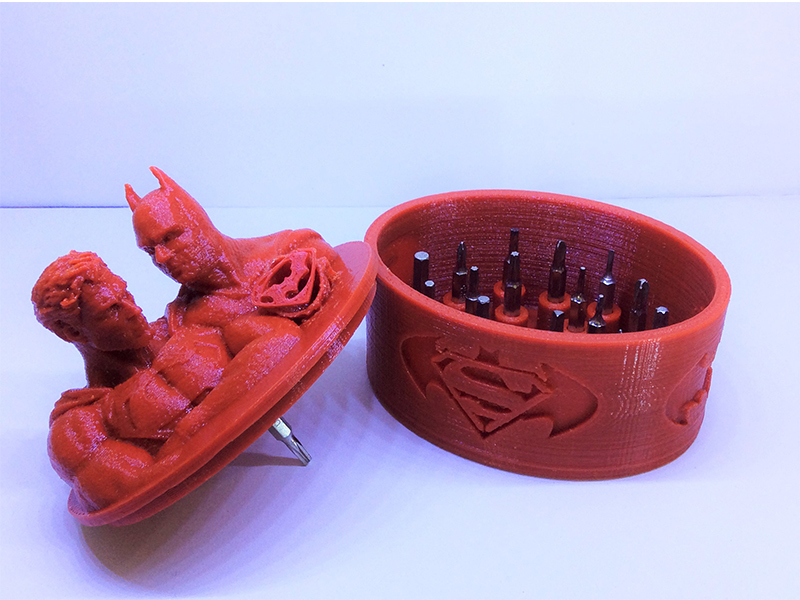 Batman v. Superman mini screw tool - Pinshape