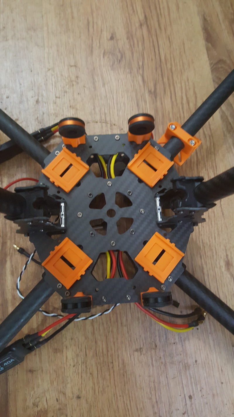 ESC mounting plate - Pinshape