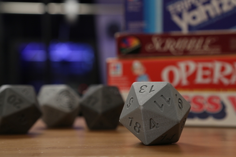 Talking D20 - Pinshape