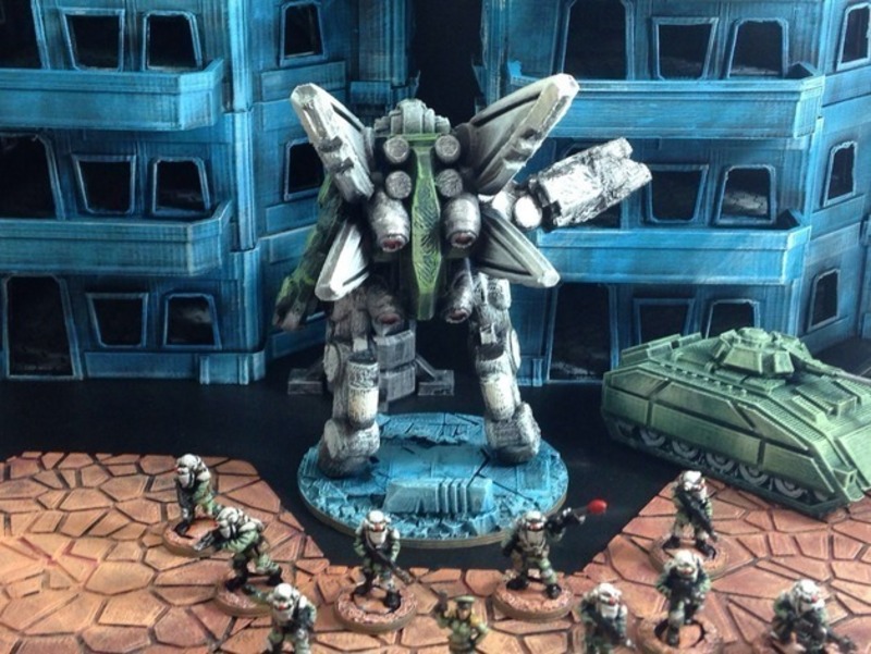 Hyperion Heavy Assault Mech (15mm scale) - Pinshape