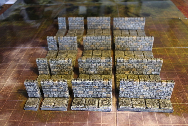 OpenForge Stone Dungeon Edge Walls - Pinshape