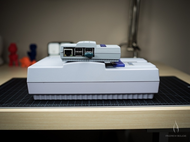 Mini SNES - Raspberry Pi 2/3 Case - Pinshape