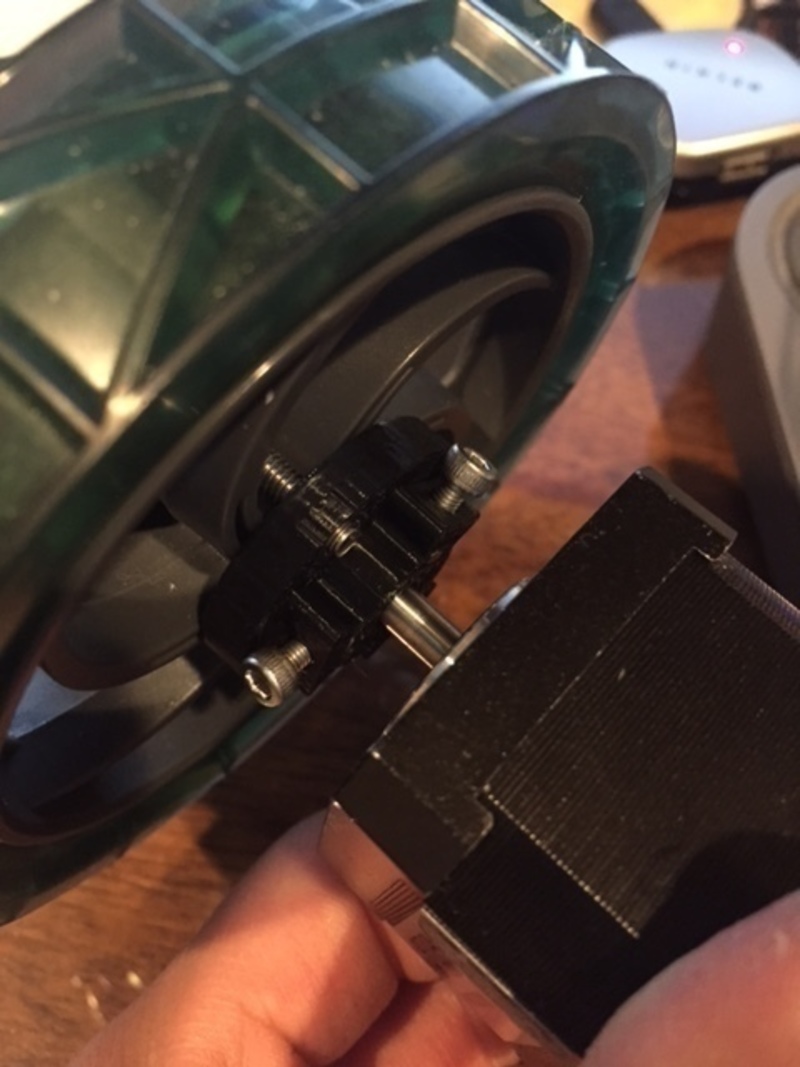 Vex to stepper motor adapter hub - Pinshape