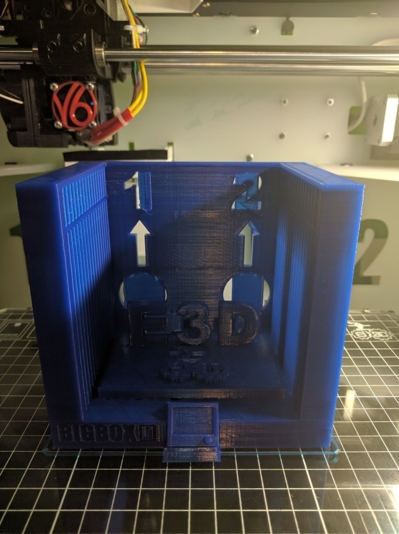 BigBox 3D Test Print Model with or without Support - Pinshape
