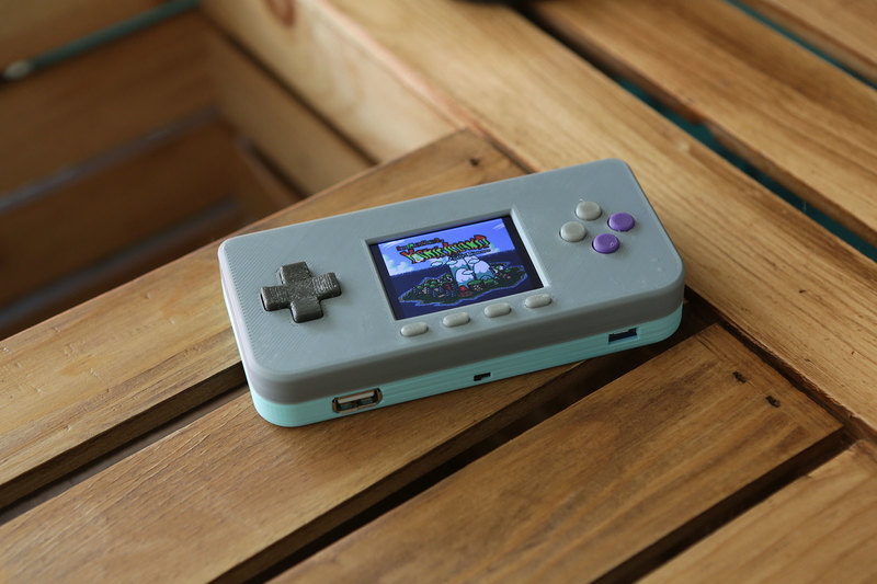 PiGRRL Zero Raspberry Pi Gameboy - Pinshape