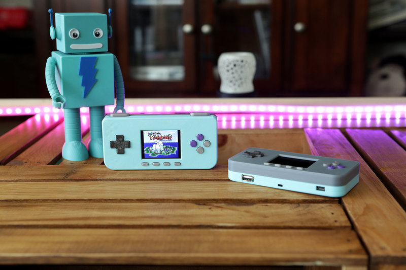 PiGRRL Zero Raspberry Pi Gameboy - Pinshape