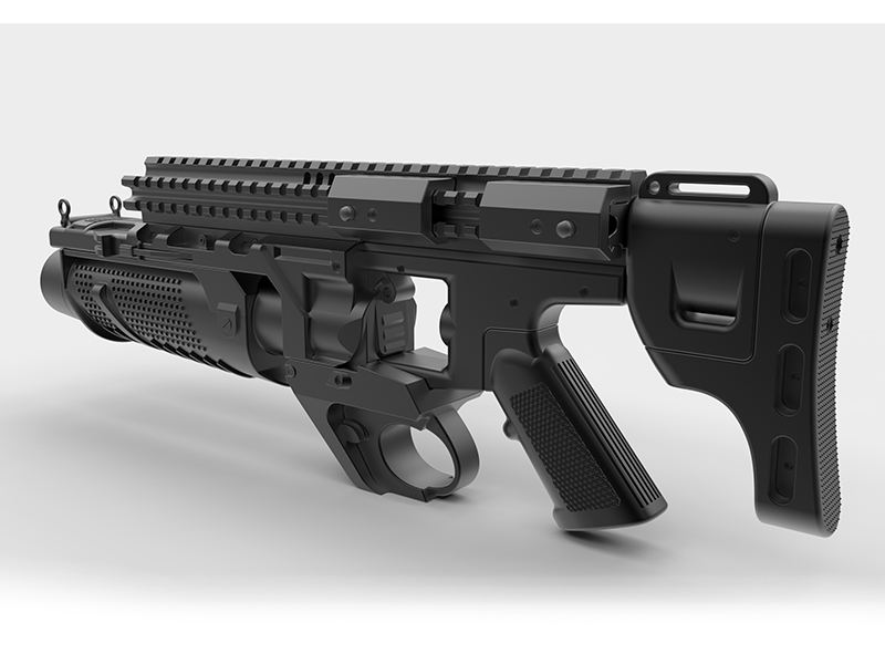 Batman's Grenade Launcher 1:1 scale (Batman vs Superman) - Pinshape