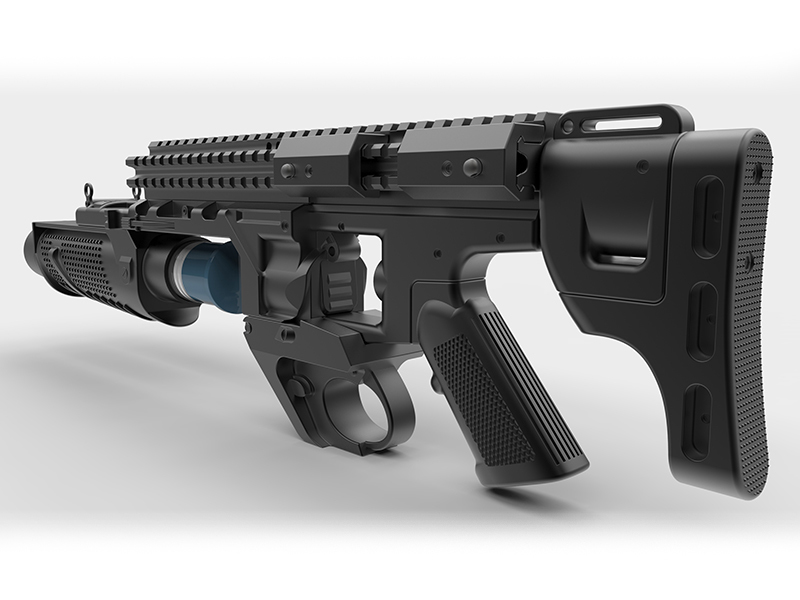 Batman's Grenade Launcher 1:1 scale (Batman vs Superman) - Pinshape