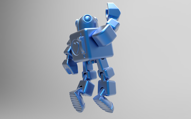 Print-in-Place KILLBOT mini v2.1 - Pinshape