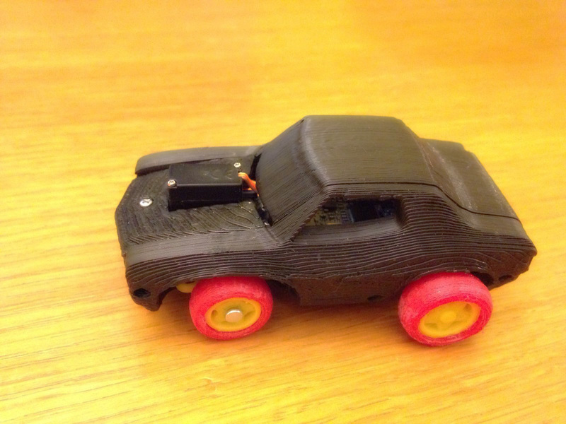 Muscle Car - Arduino + Smartphone - 3DRacers - Pinshape