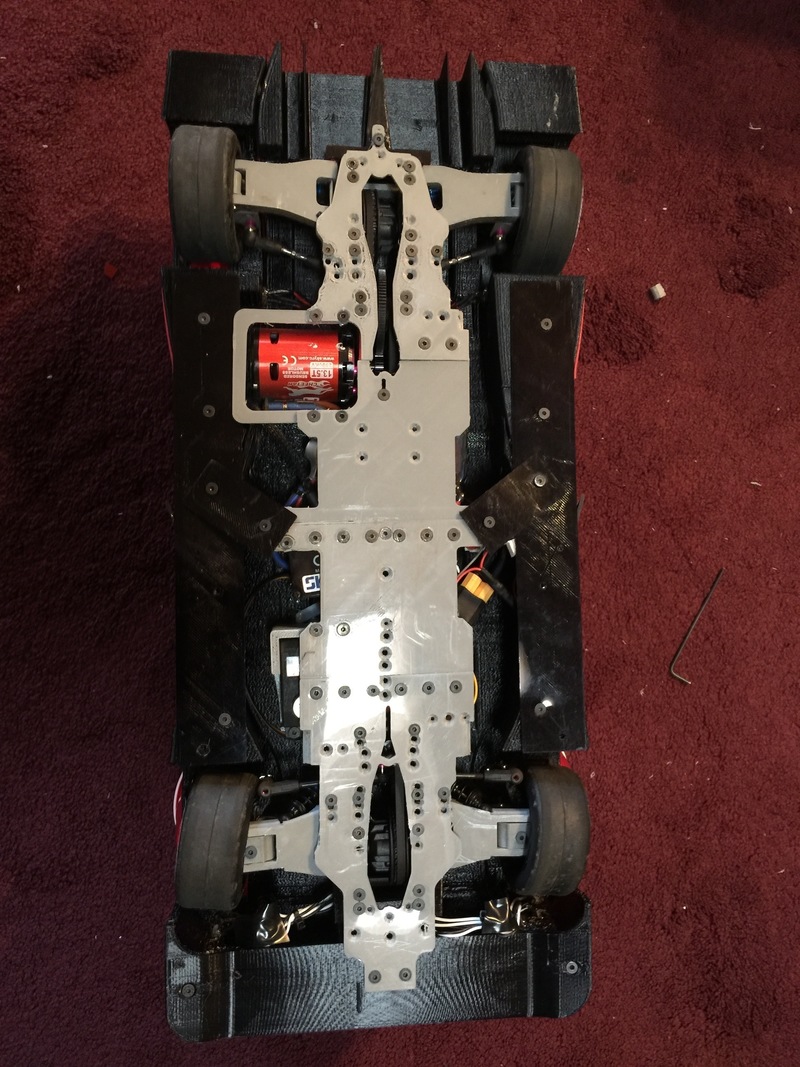 RS-LM Lemans RC Car Chassis - Pinshape