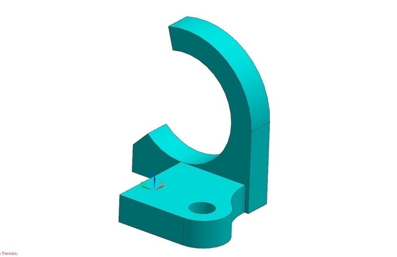 RX122 Atom V1 600TVL Camera Mounts - Pinshape